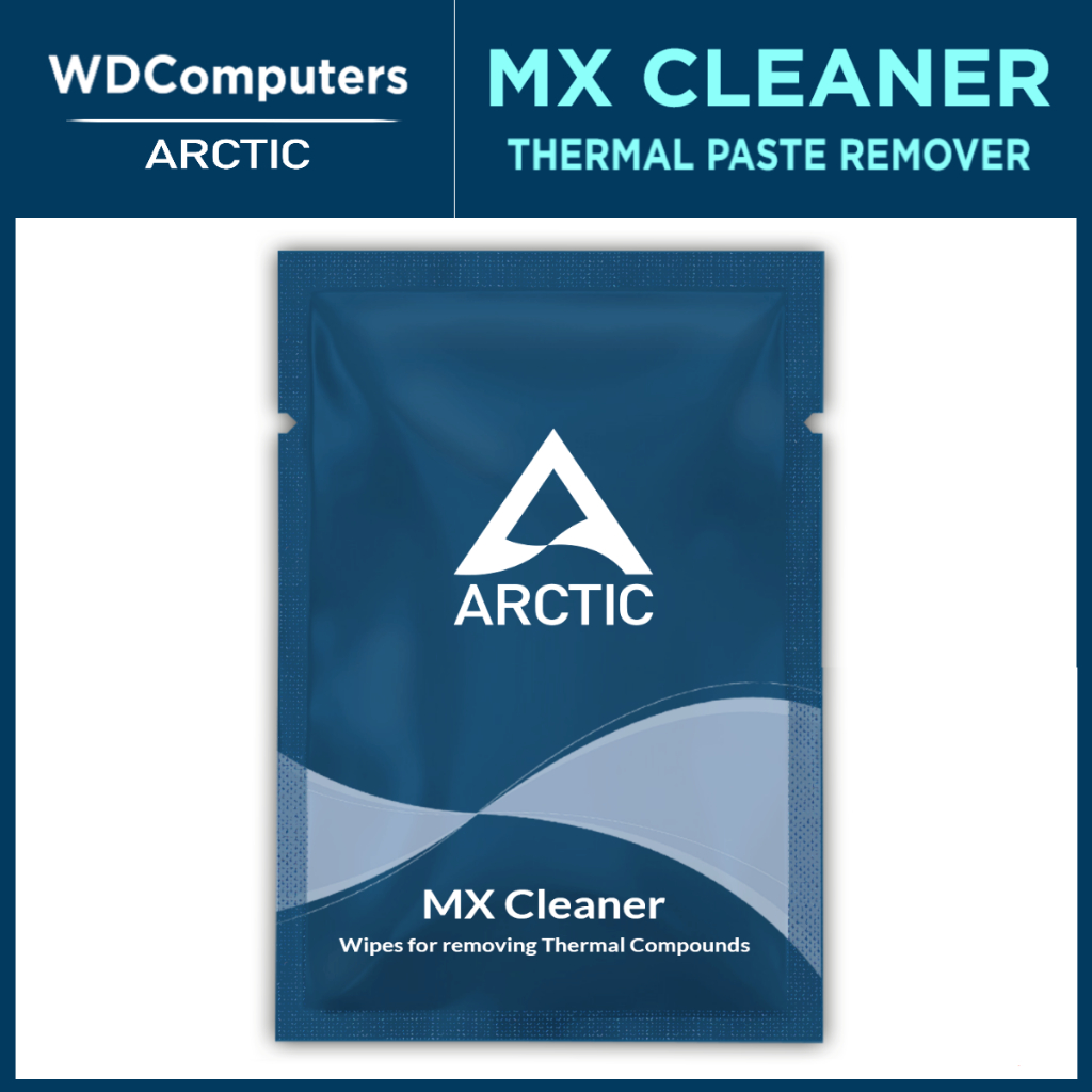 Arctic MX Cleaner. Thermal Compound wipes. Thermal Paste cleaner ...