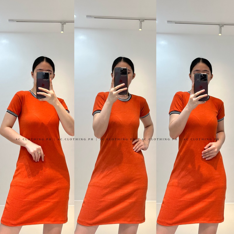 Ringer Dress Knitted | Shopee Philippines