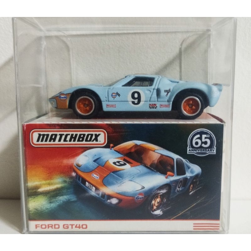 Matchbox 65th Anniversary Ford GT40 Gulf loose mint | Shopee Philippines