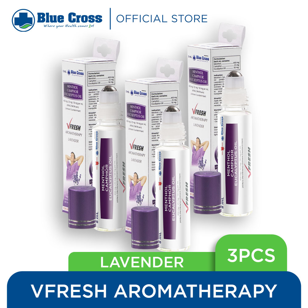 Vfresh Aromatherapy Oil Roll On (Lavender Scent) | Shopee Philippines
