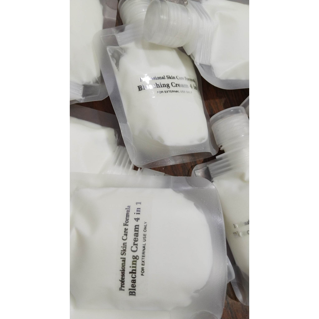 Bleaching Cream 4in1 Original 30g or 50g sachet Whitening | Shopee Philippines