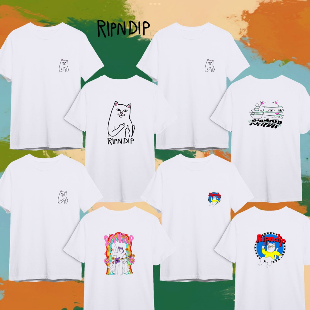 Rip N Dip Ripndip Shirt T-Shirt Inspired Graphic Aesthetic Minimalist ...