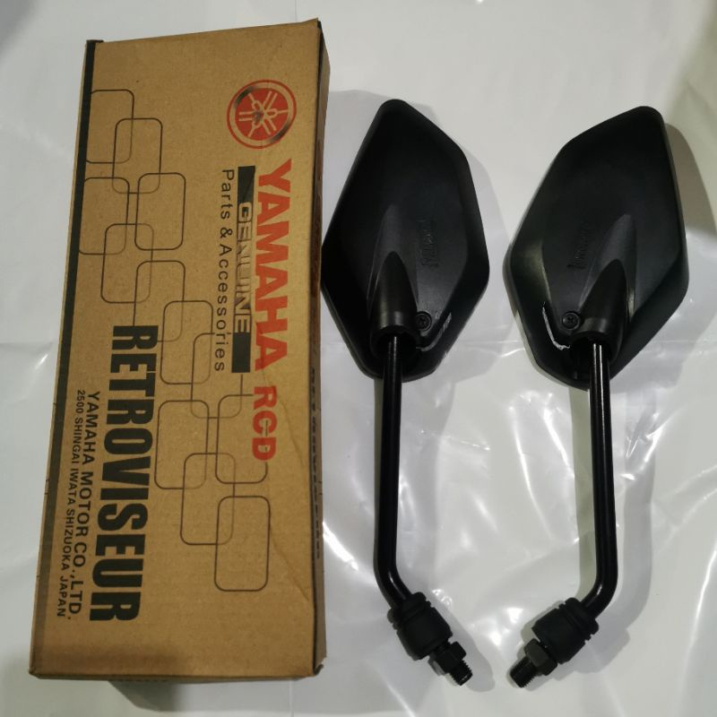 Yamaha Side Mirror - Genuine (Big) long stem | Shopee Philippines