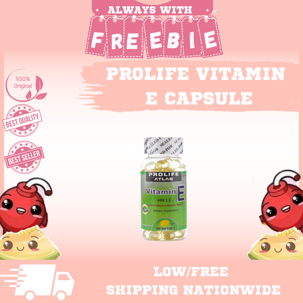 PROLIFE VITAMIN E CAPSULE | Shopee Philippines