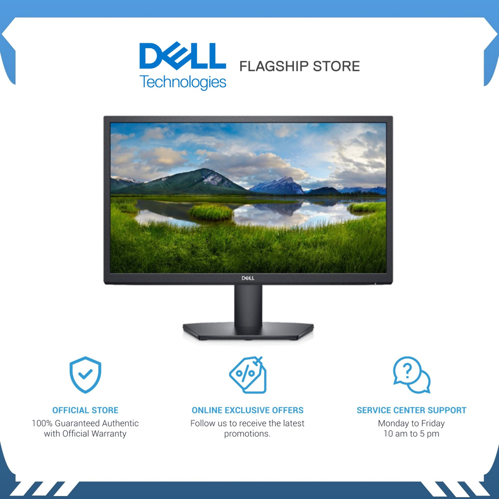 Dell SE2222H Monitor (21.5-inch, Full HD 1920 x 1080, LED Edgelight ...