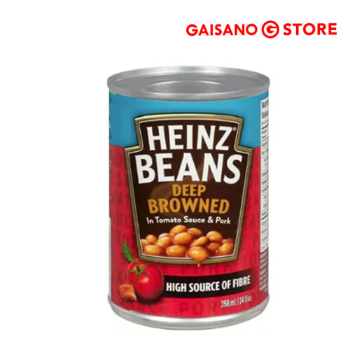 HEINZ Beans Deep Brown In Tomato Sauce & Pork 398ml | Shopee Philippines