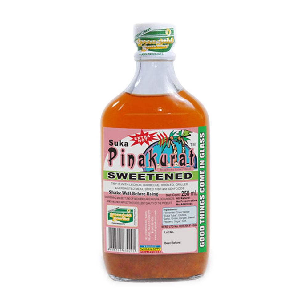 Pinakurat Suka Sweetened Extra Hot SOLD PER BOTTLE -250ml | Shopee ...