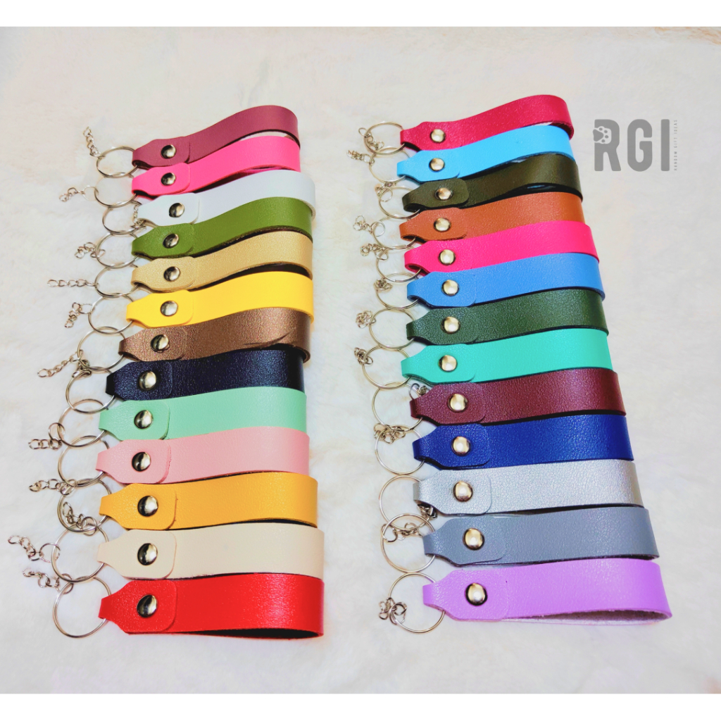 Raw Leather Keychain for souvenirs [RGI2] | Shopee Philippines