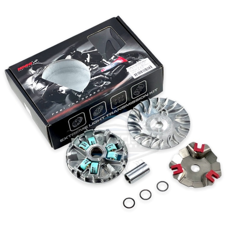 KOSO / Racing Monkey Mio/ M3 / Click / Nmax/ Aerox / PCX PULLEY SET / TRANSMISSION POWER KIT ...
