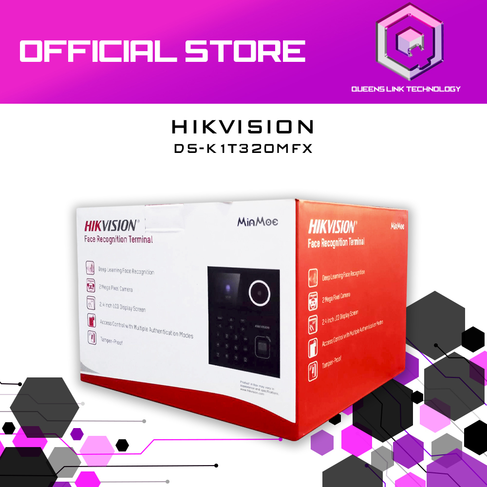 HIKVISION FACE RECOGNITION TERMINAL (DS-K1T320MFX) | Shopee Philippines