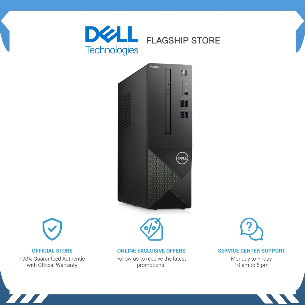 Dell Vostro 3710 Desktop Intel i5 12th Gen / 512GB SSD + 16GB 2 YRS Pro ...