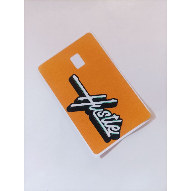 ATM Card Skin Sticker ( Hustle inspired ) | Shopee Philippines