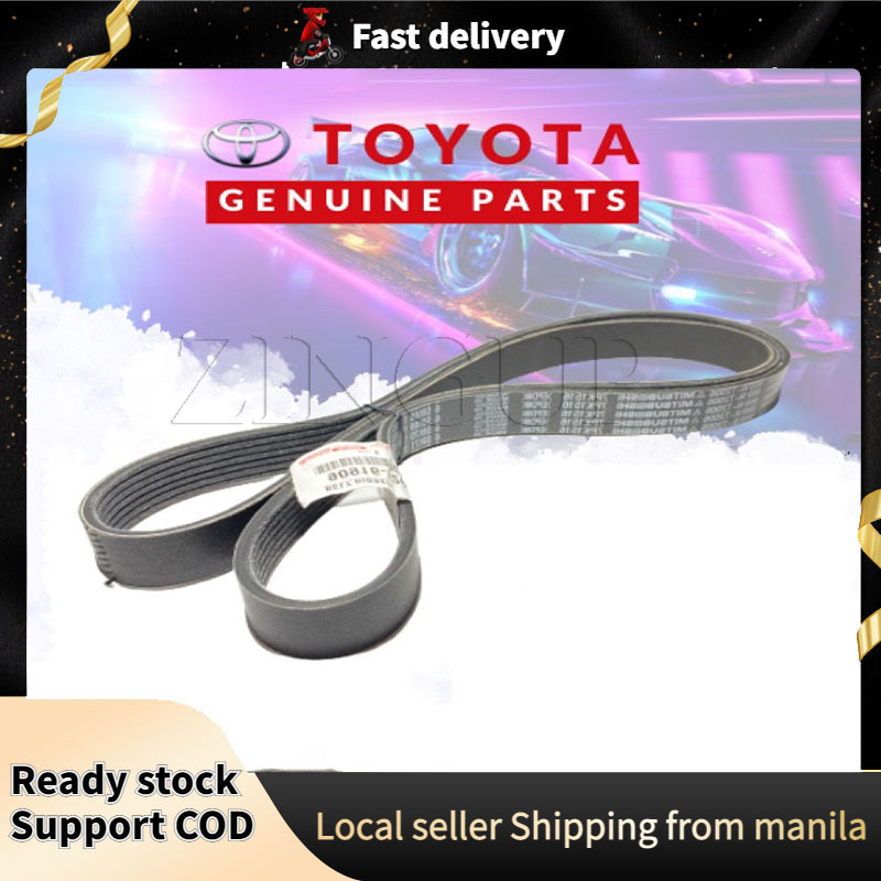 TOYOTA Drive Belt Innova Fortuner Hilux 1KD 2KD (1pc) SKU: 90916-T2006 ...