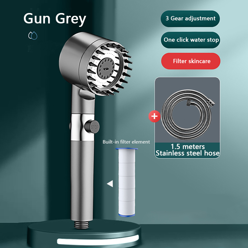 MANUYAMA Shower head Pressurized nozzle comes with filter High pressure ...