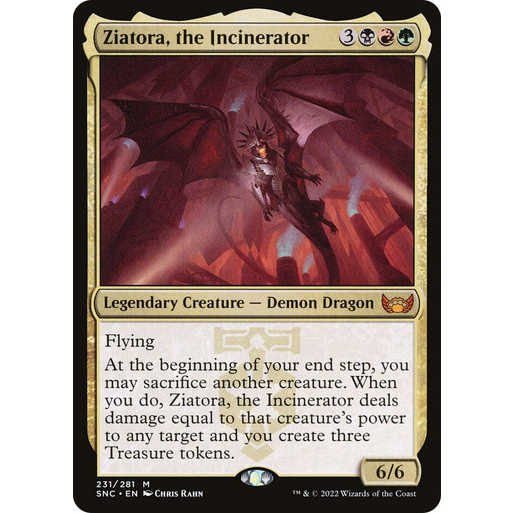 Ziatora, the Incinerator - Streets of New Capenna (SNC) | Shopee ...
