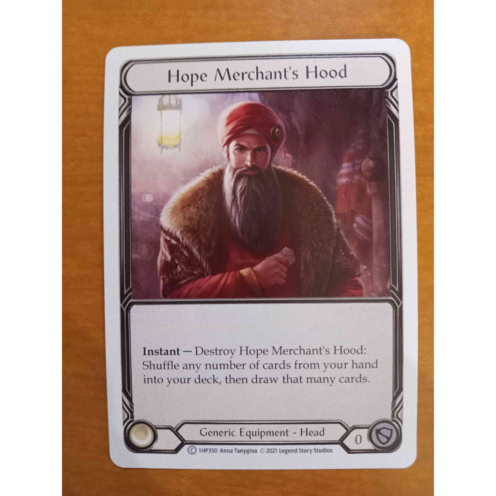 FAB Flesh and Blood TCG: Hope Merchants Hood History Pack Vol. 1 ...
