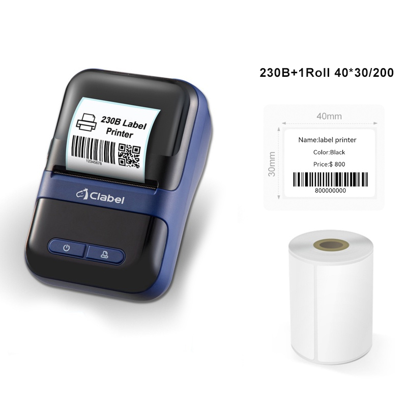 【Shipping 24 Hour】Clabel 230B HD Label Printer 300DPI Label Maker ... 【Shipping 24 Hour】Clabel 230B HD Label Printer 300DPI Label Maker ...