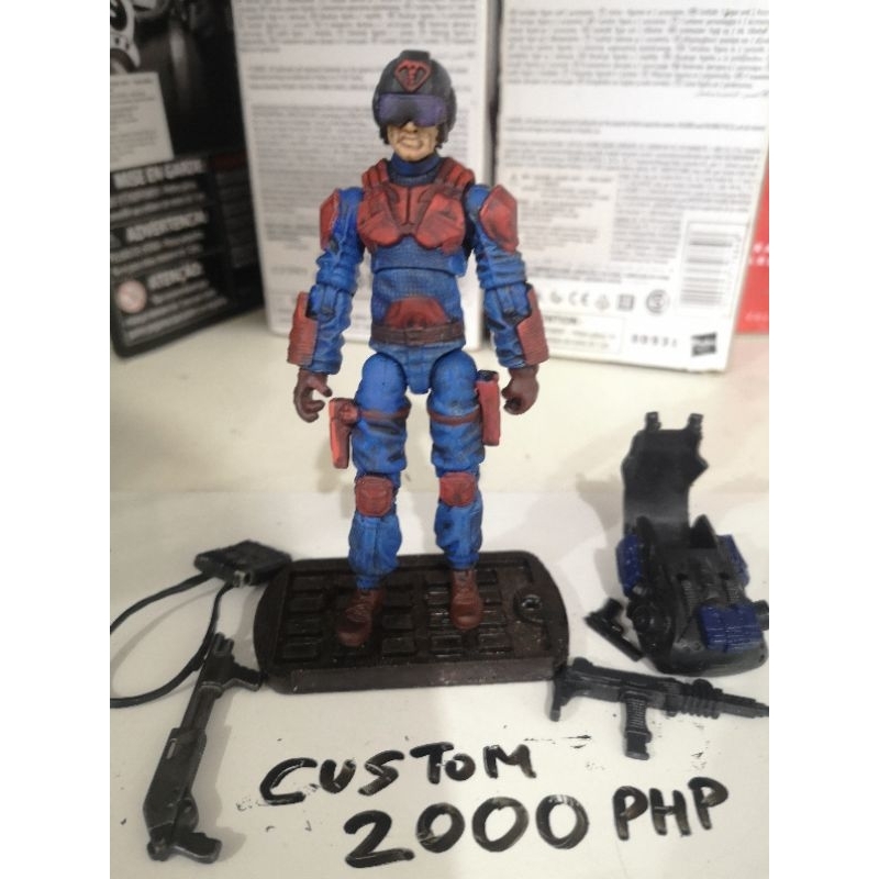 hasbro 3.75 gi joe cobra scrap iron custom | Shopee Philippines