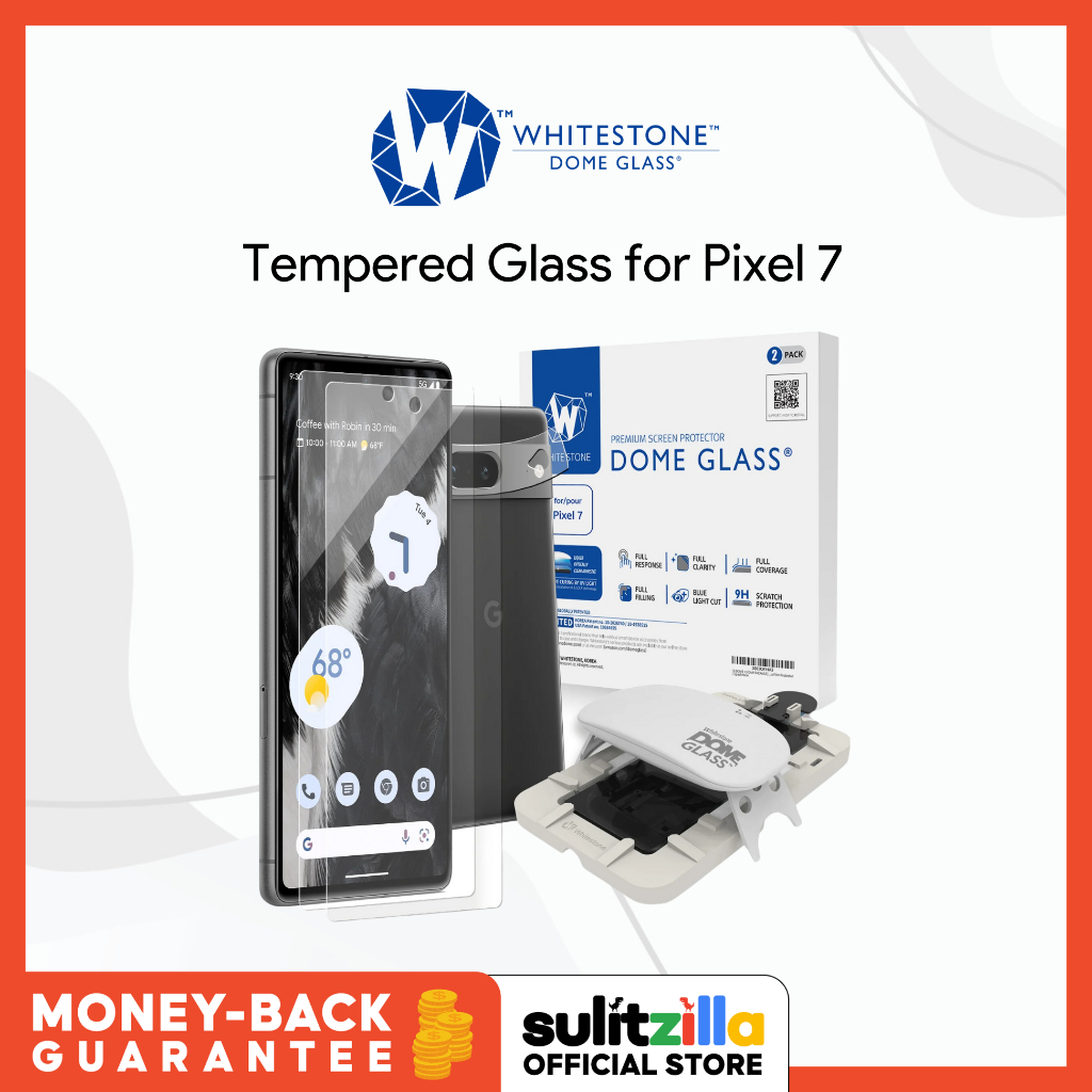 WhiteStone Dome Glass Tempered Glass Screen Protector for Google Pixel ...