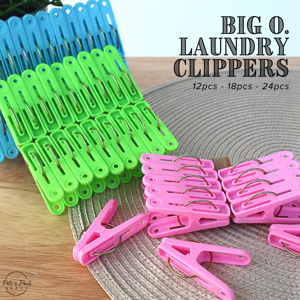 Big O. Plastic Laundry Clippers | Shopee Philippines