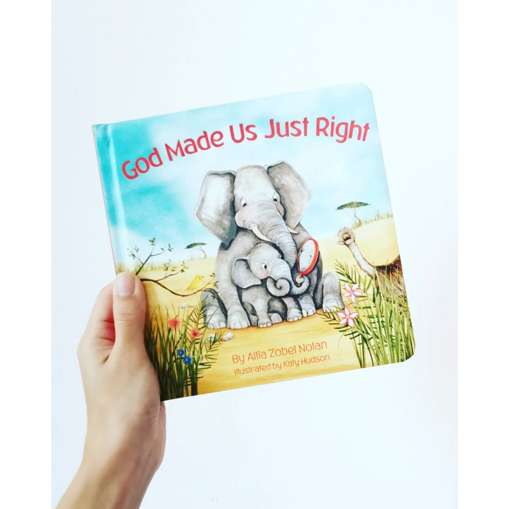 God Made Us Just Right [Board book] | Shopee Philippines