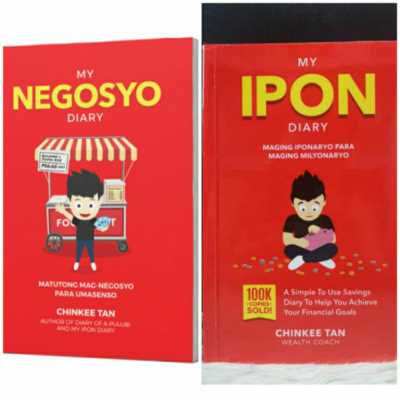 CHINKEE TAN DIARY BUNDLE (NEGOSYO+IPON) | Shopee Philippines