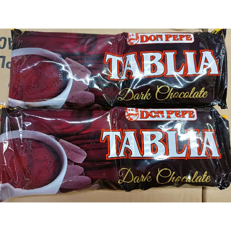 12 pcs./pack DON PEPE TABLEA CEBU/10pcsx27grams dark chocolate | Shopee ...