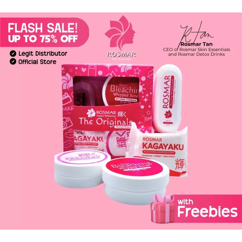Rosmar Original Set w/ freebie | Shopee Philippines