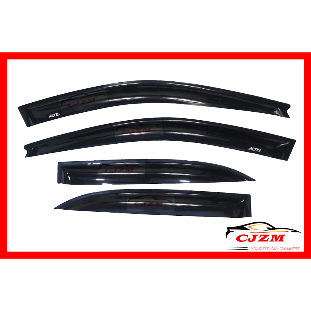 TOYOTA ALTIS RAIN VISOR DOOR SUN GUTTER VISOR | Shopee Philippines
