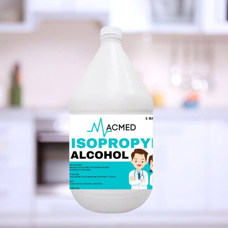 Macmed Isopropyl Alcohol Gallon | Shopee Philippines
