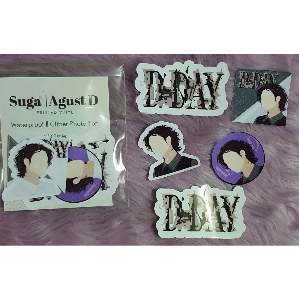 SUGA AGUST D WATERPROOF STICKERS | Shopee Philippines