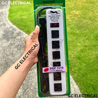 Panther Extension Cord Voltage Surge Protector PSP-1210 Heavy Duty ...