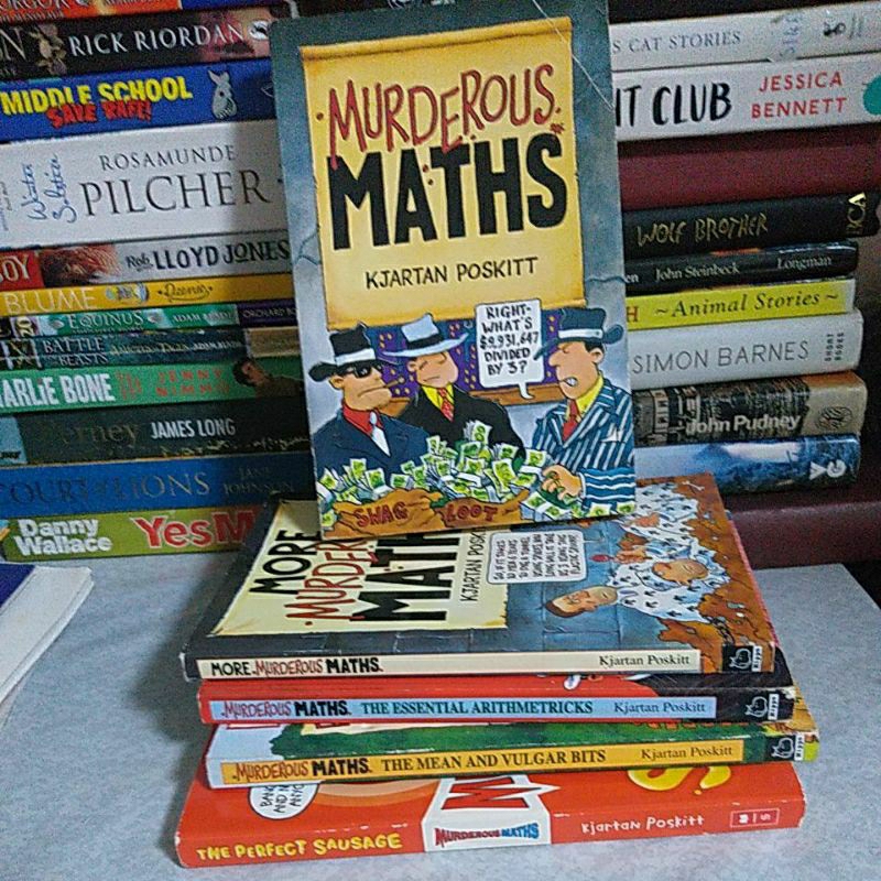 Murderous Maths educational book series by Kjartan Poskitt Secondhand ...