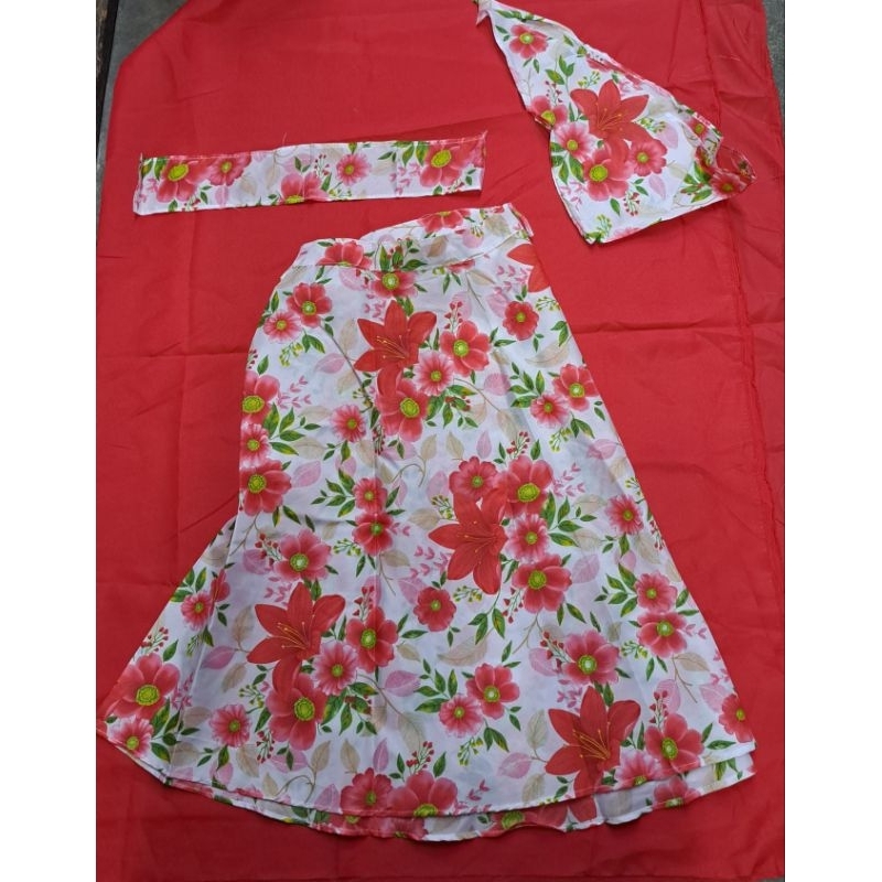 wrap around palda patadyong for kids only | Shopee Philippines