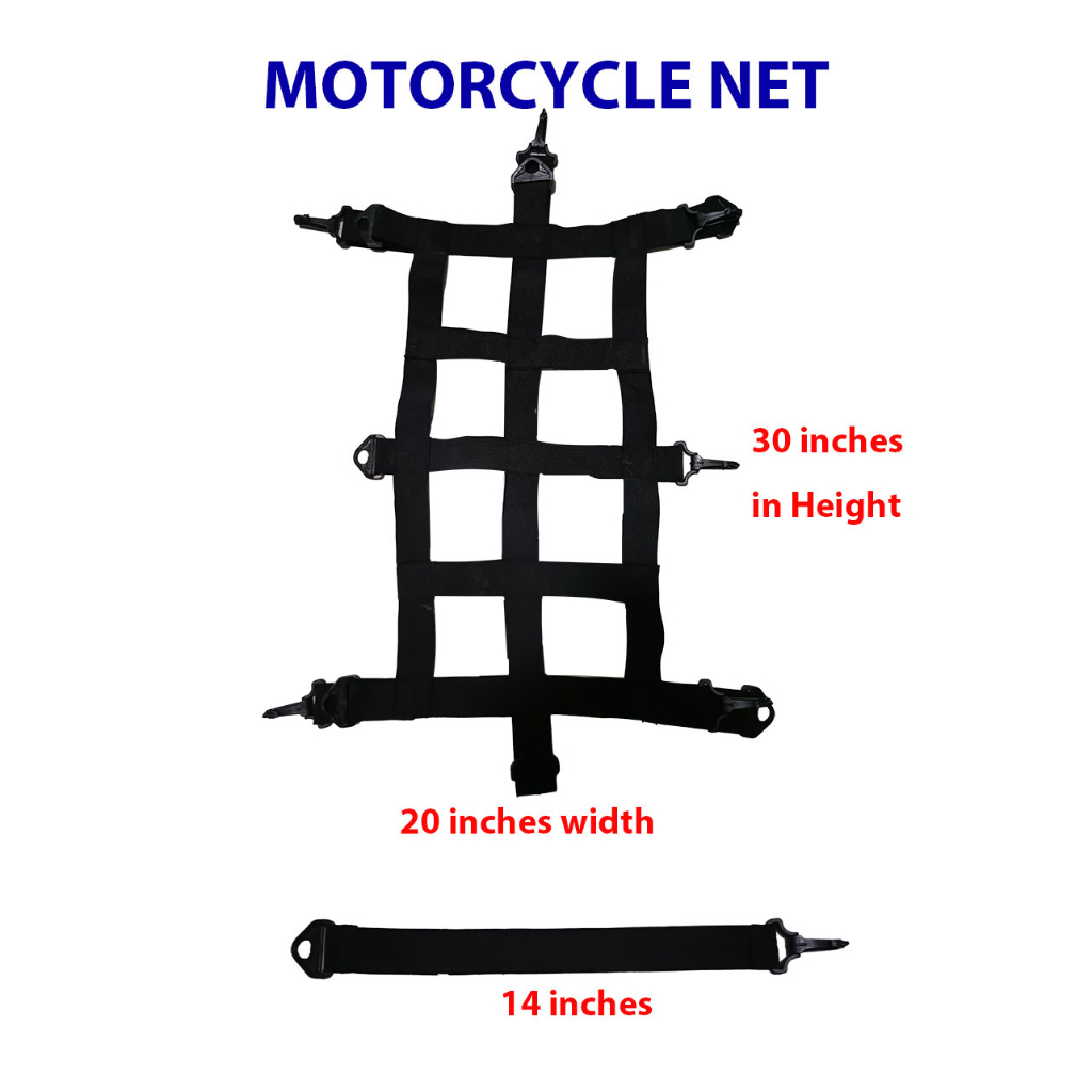 Motorcycle Net for Small box | Shopee Philippines