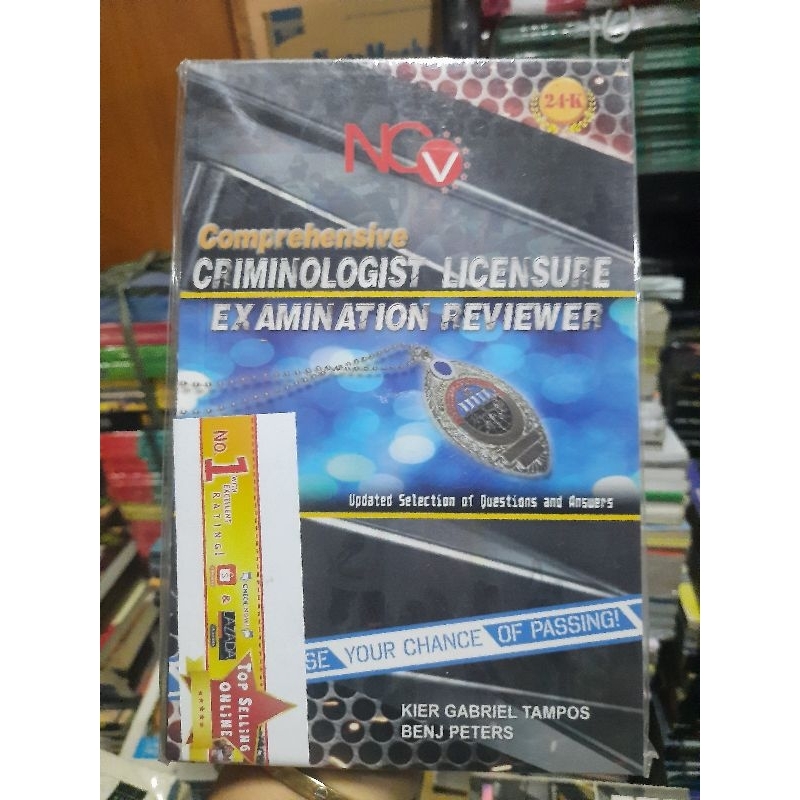 Comprehensive Criminologist Licensure Examination Reviewer | Shopee ...