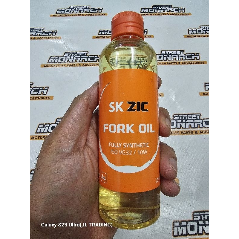SK ZIC FULLY SYNTHETIC FRONT SHOCK FORK OIL 10W | Shopee Philippines