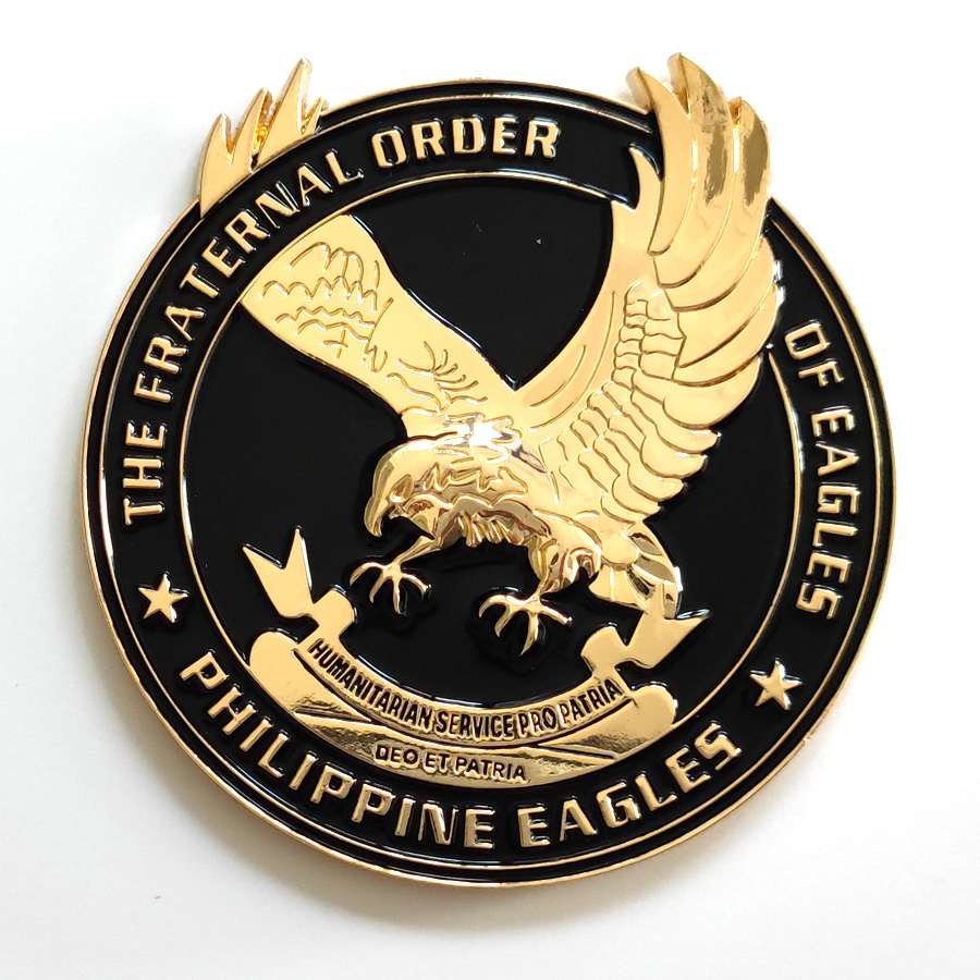 2.8inch Solid Alloy Car Badge the Fraternal order of eagles emblem ...