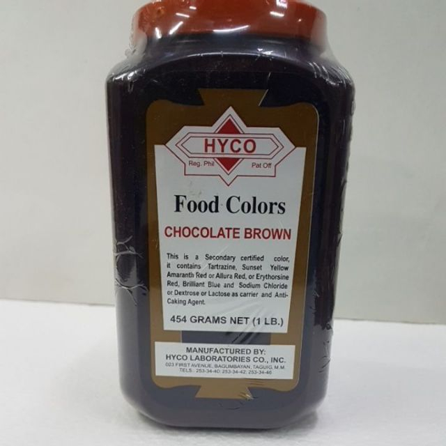 HYCO Food Colors 454g (1LB) | Shopee Philippines