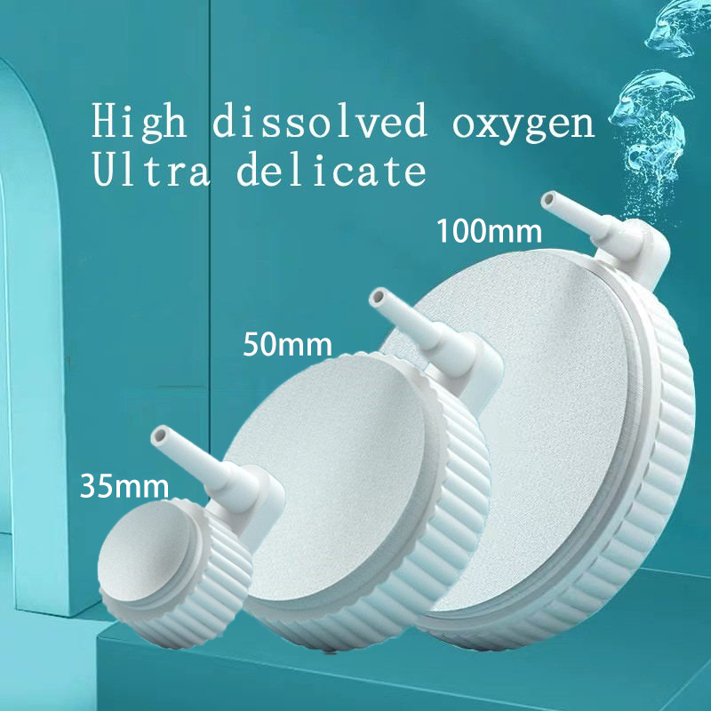 Yee Aquarium Air Stone Aerator Fish Tank Bubble Disk 3.5cm/5cm/10cm ...