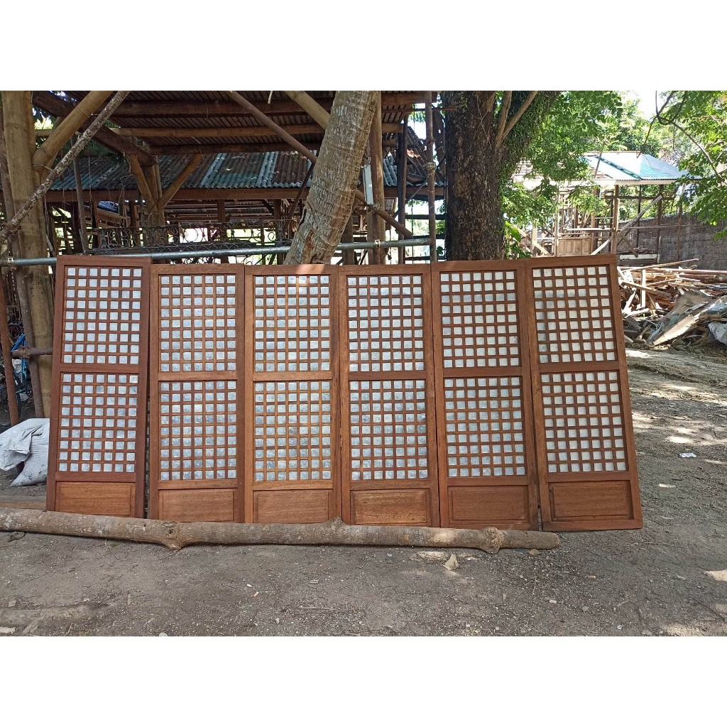 Capiz Window Panel 52x150.5cm | Shopee Philippines