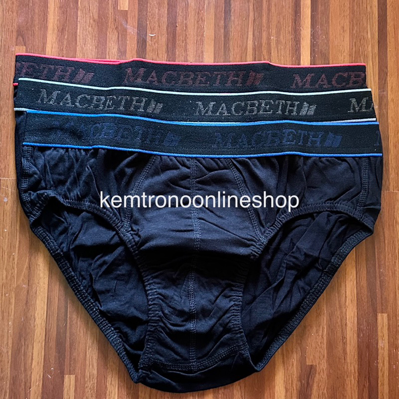 Macbeth 3 in Pack Brief Original 100% | Shopee Philippines