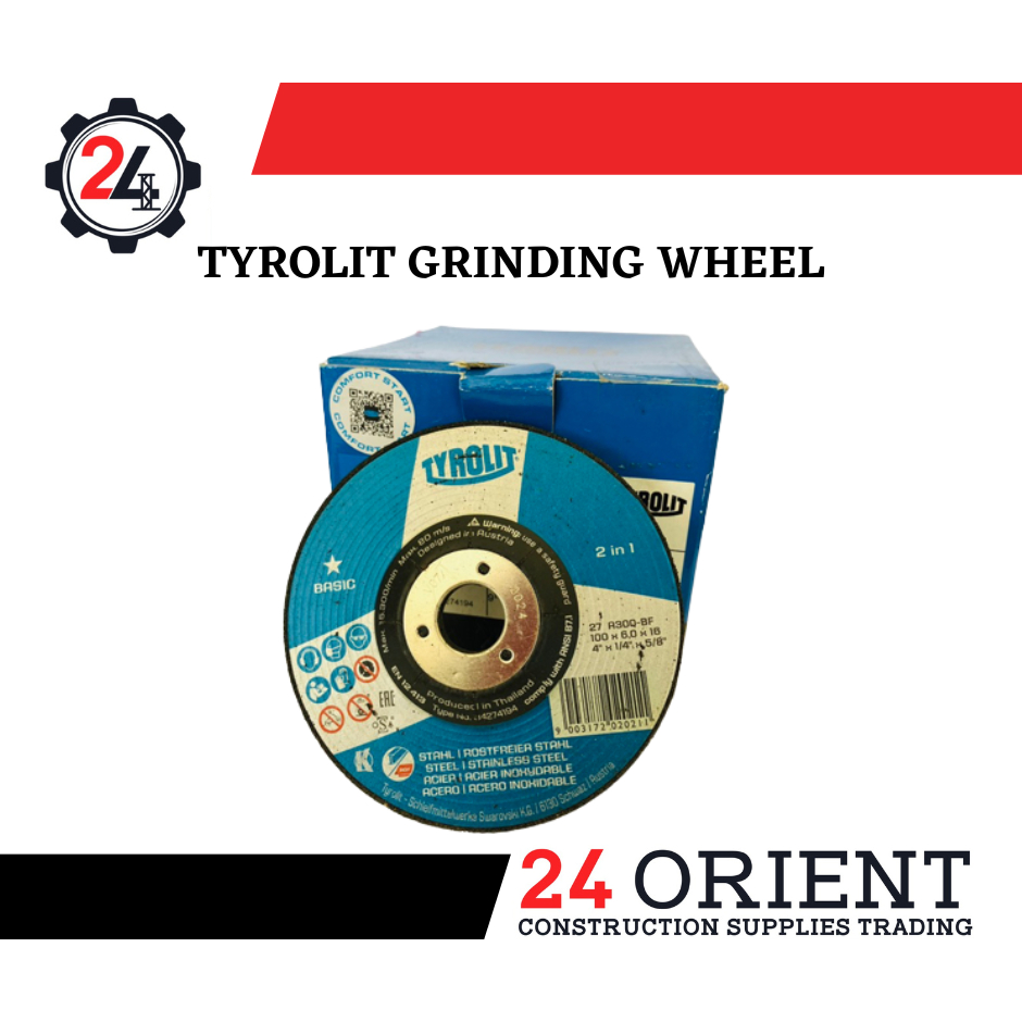 TYROLIT GRINDING WHEEL SIZE 4" BASIC | Shopee Philippines