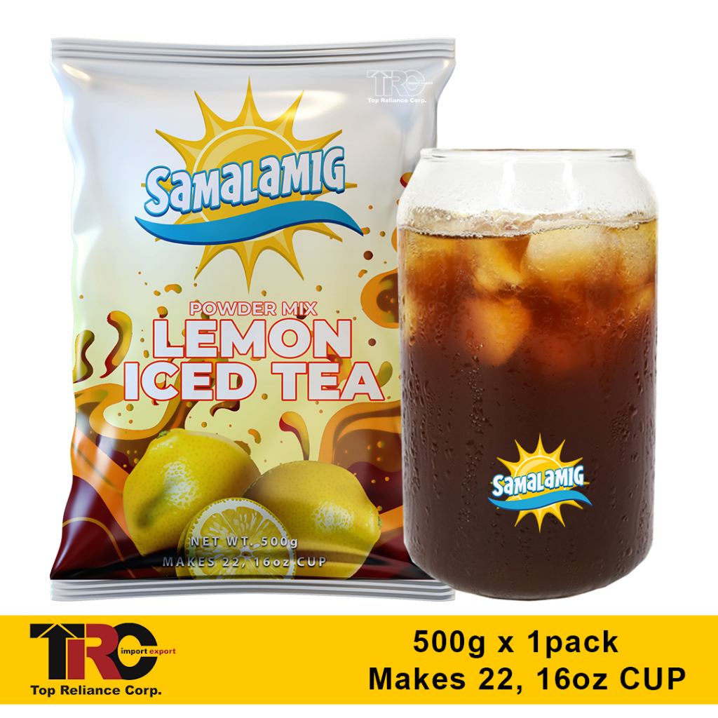Samalamig Lemonade Iced Tea Powdered Drink (Juice Series) 500g 1pack | Shopee Philippines
