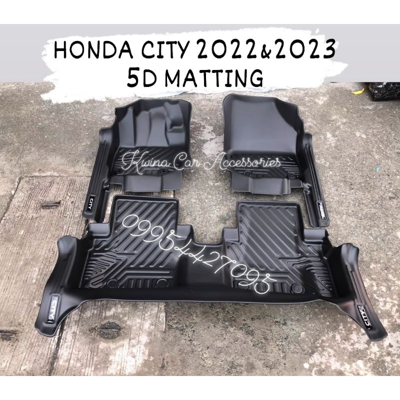 HONDA CITY 2022 2023 5D FULLY EXTENDED DEEP DISH MATTING | Shopee ...
