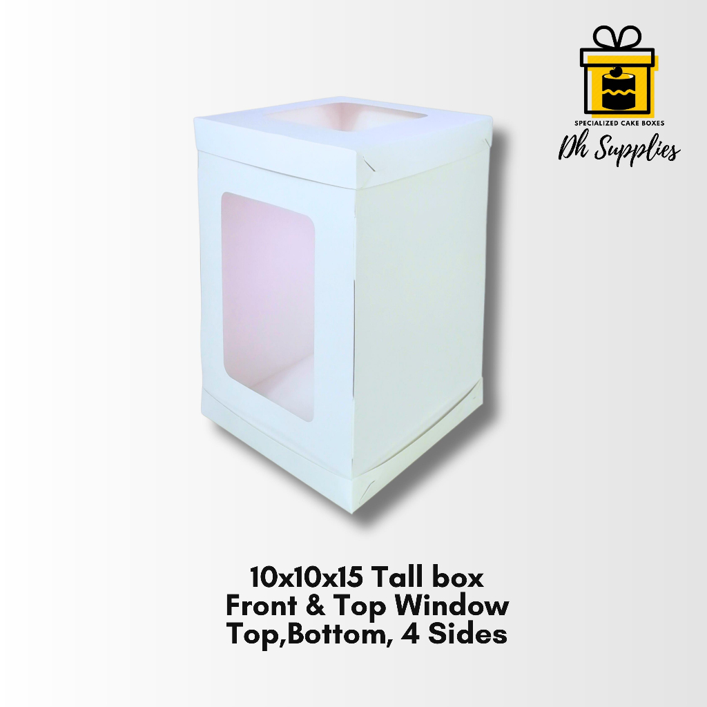 Best selling Tall boxes (7 to 20 in. height) top & front Window 1pc ...