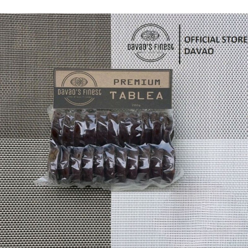 200g Davao's Finest Pure Tableya (Premium Tablea) | Shopee Philippines