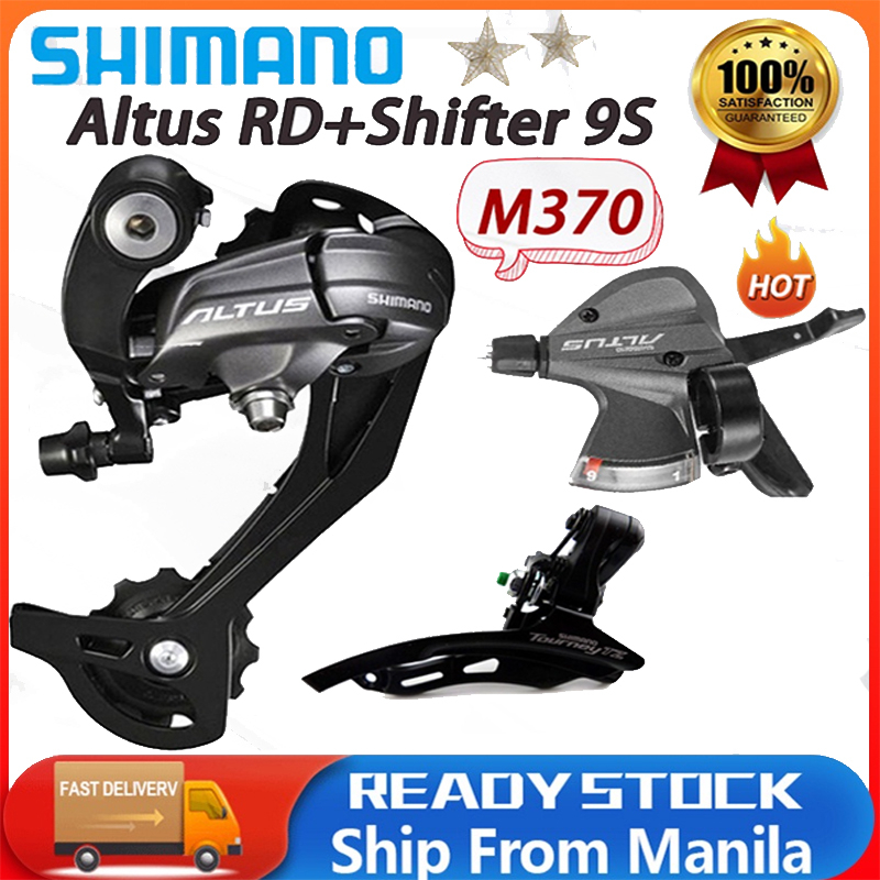 Shimano Altus M370 Shifter Rd-M370 Rear Derailleur 45T Mtb RD Shifter 8/9-Speed Bike Parts ...