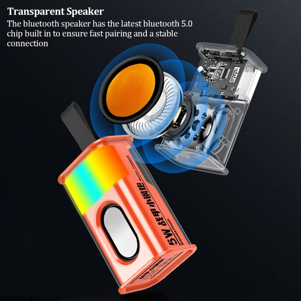 Portable Battle Armor Wireless Bluetooth Speaker 5W Splash proof ...