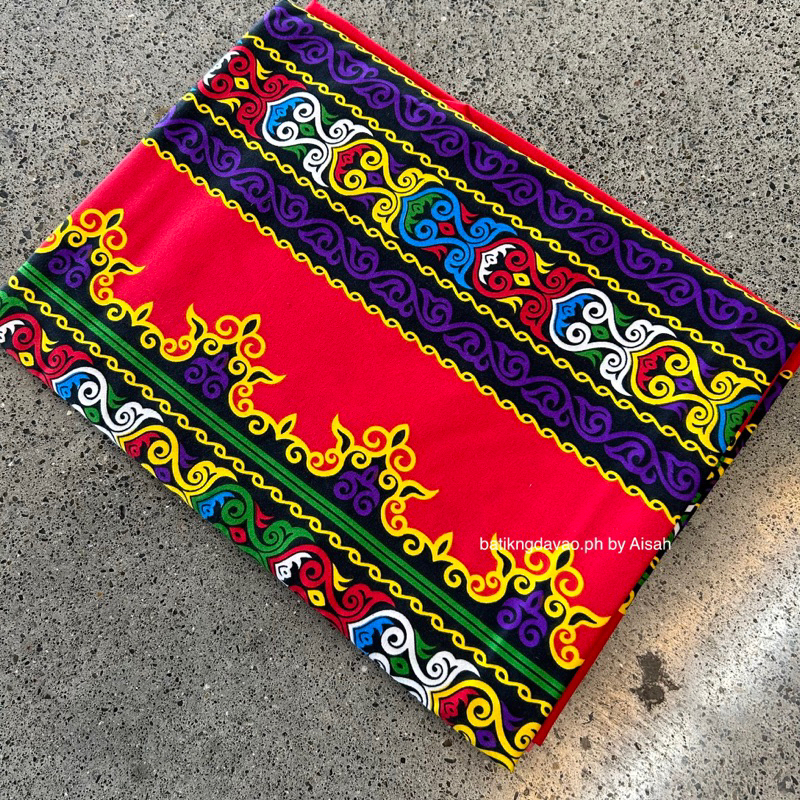 Bangsamoro Batik Malong | Double size 44 by 70 inches Batik Ethnic ...